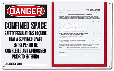 Printable Confined Space Signs CAUTION Confined Space Sign | Graphic